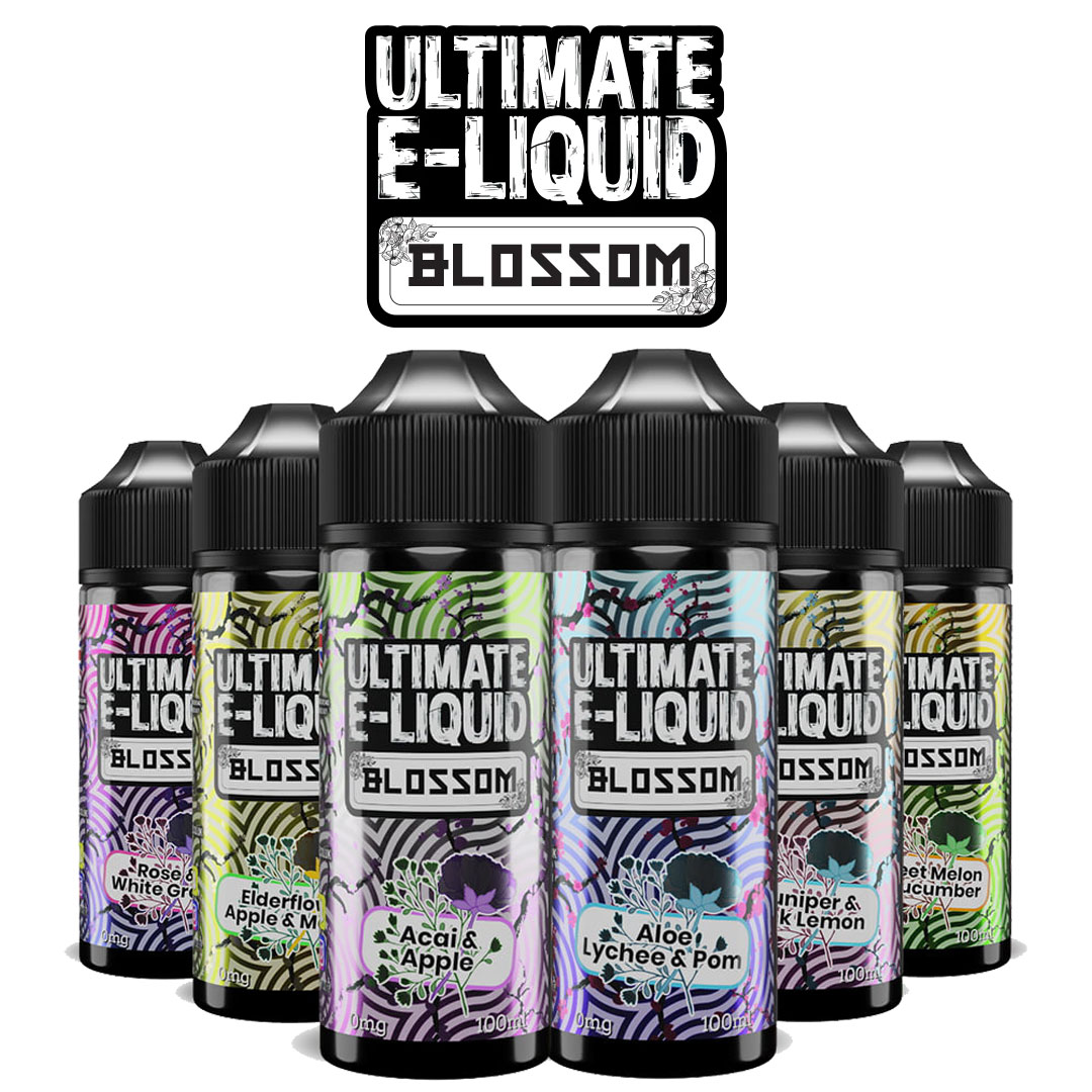 Ultimate Puff Blossom 100ml Shortfills - £3.99 - Vape Bargains UK