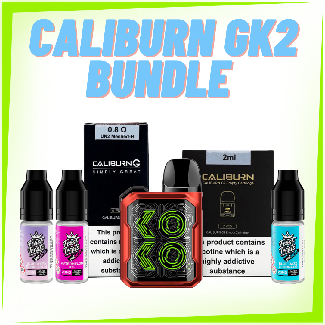 Uwell Caliburn GK2 Pod Kit Bundle - £44.99 - Vape Bargains UK