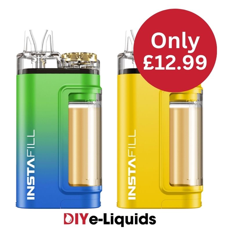 Insta-Fill 3500 Puff Pod Vape Kit - £12.99 - Vape Bargains UK