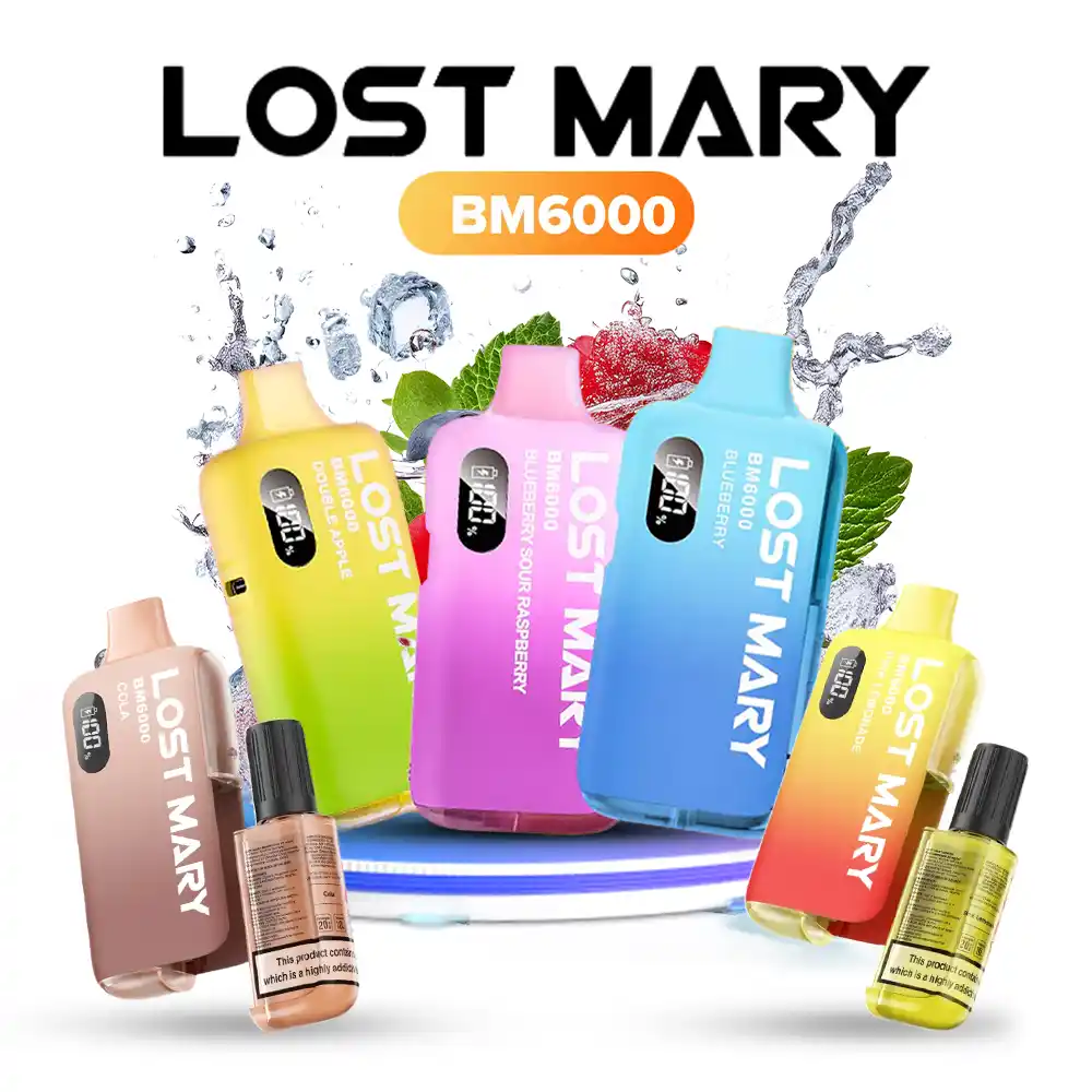 Lost Mary BM6000 Disposable Vape Pod Kit - £7.19 - Vape Bargains UK